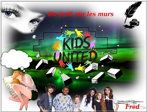 Kids United - on écrit sur les murs